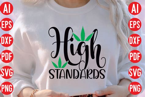 High Standards SVG Design High Standards SVG Cut File High Standards