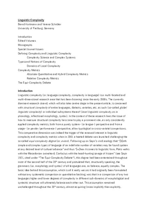 pdf linguistic complexity