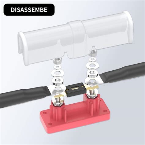 Buy Rvboatpat 500 Amp Fuse Block Anl Fuse Holder With Fuse Terminal