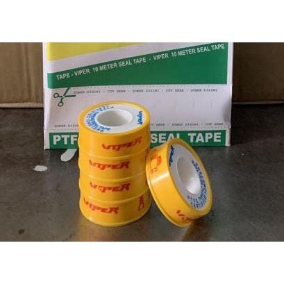 Jual Seal Tape Selotip Isolatip Tba Kran Pipa Mm X M Viper Shopee Indonesia