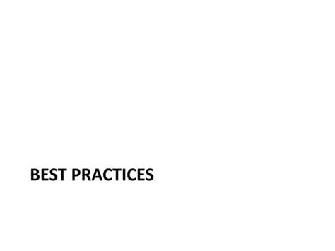 Cucumber Jvm Best Practices V3 Ppt
