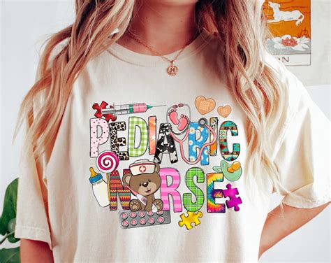 Teefit Pediatric Nurse Shirt Peds Tshirt Pediatric Tee Pediatric