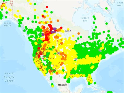 Wildfire Smoke Map Interactive