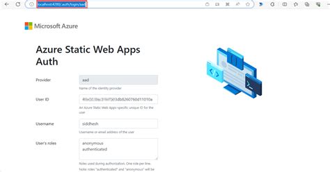 Azure Swa Development Accessing Storage During Local Development Stack Overflow