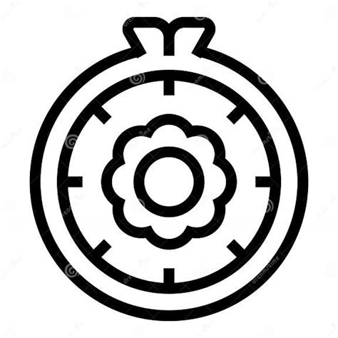 ícone De Classe De Flor Vetor Arte Artesanal Ilustração Do Vetor Ilustração De Pulseira