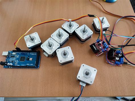 Arduino Mega 8db Nema 17 Stepper Motor L298n Driver General Guidance