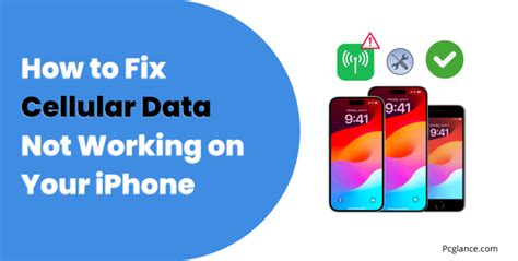 How To Fix Cellular Data Not Working On Your IPhone Steps