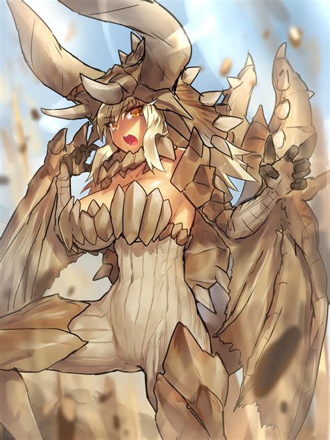 Diablos Monster Hunter Drawn By Melon22 Danbooru