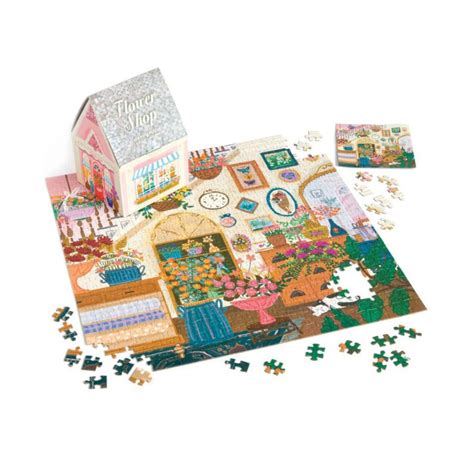 Galison Joy Laforme Flower Shop Puzzle 500 Piece Minimax