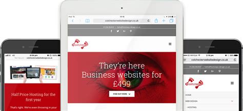 Web Design Company In Colchester Essex Footsteps Design Ltd
