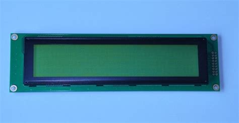 X Character COB Module STN Positive LCD Yellow Green For Industrial Control