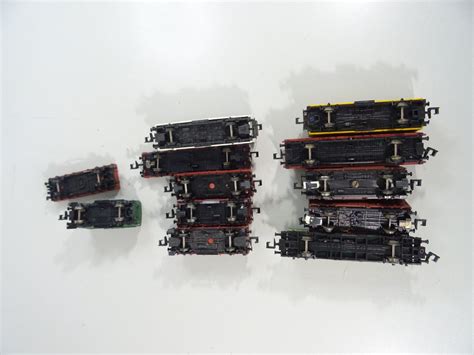Arnold Fleischmann Roco N Train Set 12 Folder With 12 Freight