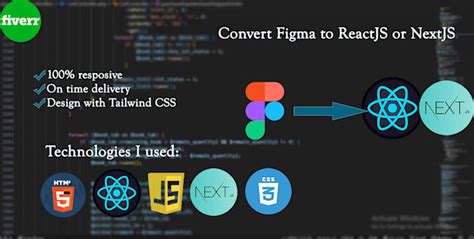 Convert Figma To React Js With Tailwind Css For You By Anika Dev Fiverr
