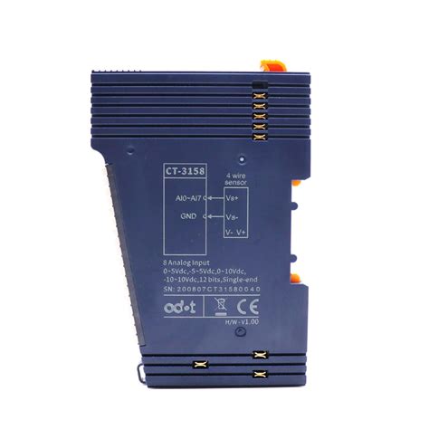 Distributed Io Module 8 Ch Analog Input Io 0~5vdc 5~5vdc 0~10vdc 10~10vdc 15 Bits 16