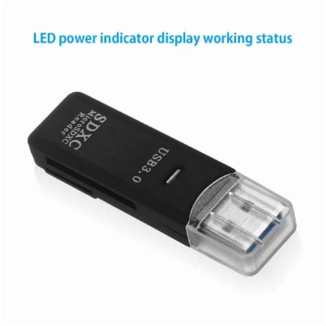 USB In HighSpeed Memory Card Reader Adapter For Micro SD SDXC TF T Flash QFC