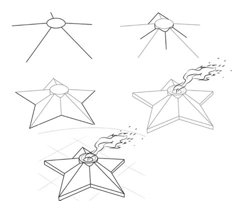 Рисунок на 9 мая поэтапно карандашом