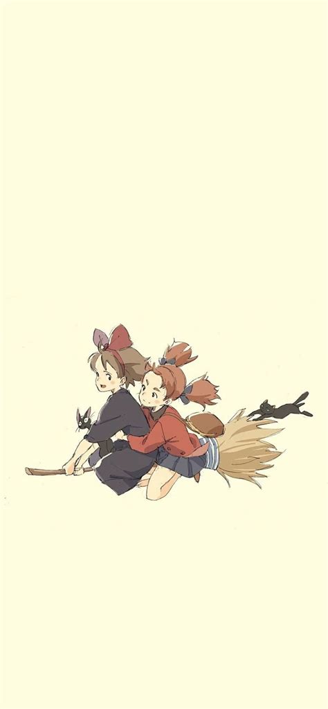 宫崎骏动画魔女宅急便高清手机壁纸 花瓣网