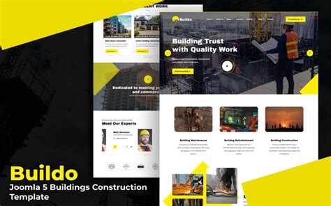 Buildo Joomla 5 Building Constructions Template