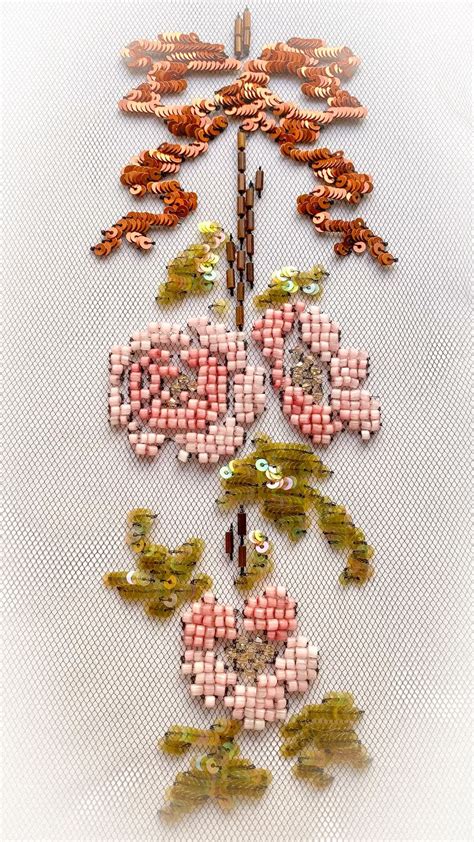 Люневильская вышивка крючком на сетке в 2025 г Дизайн ручной вышивки Искусство ручной вышивка