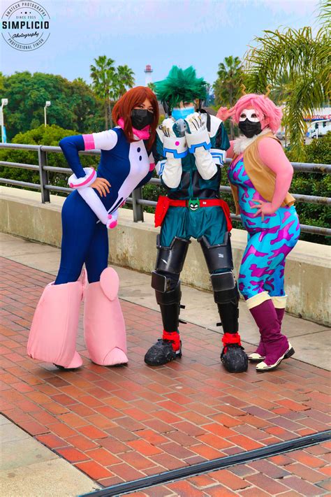 Deku Uravity And Mina Ashido By Simphotography On Deviantart