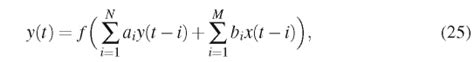 Second Order Recurrent Networks Nonlinear Autoregressive Model With Exogenous Inputs Narx