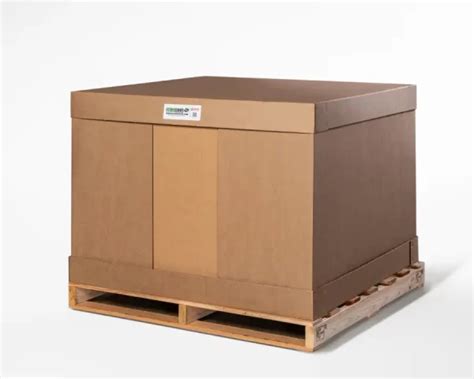 48x40x36 Eco Friendly Shipping Crate Strength And Versatility Ecorrcrate