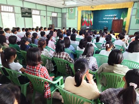 နတ်မောက်မြို့၌ ၂၀၂၄ ၂၀၂၅ ပညာသင်နှစ် ကျောင်းကျန်းမာရေးဟောပြောပွဲ ပြုလုပ် Information And Public