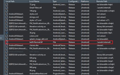 Android Fonts Not Being Picked Up In Delphi 11 Stack Overflow
