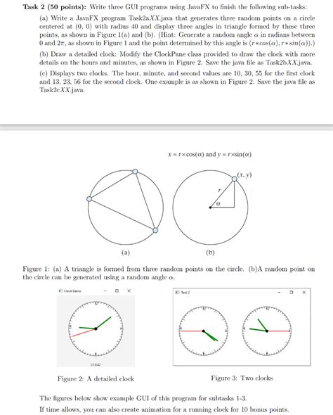Solved Task 2 50 Points Write Three Gui Programs Using
