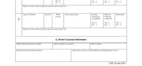 Csc Form Fill Out Printable PDF Forms Online