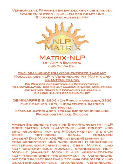 Matrix Nlp Pdf