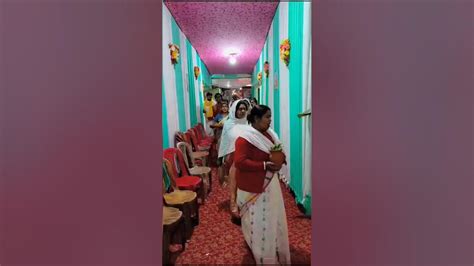 হরিনাম করে জল ভরে প্রভুর মঙ্গল ঘট বসানো হচ্ছে। Youtube