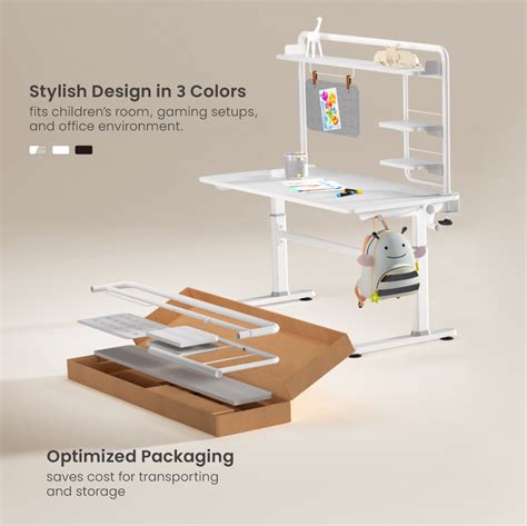 China Clamp On Desktop Shelf For 1200mm Desktops Supplier And
