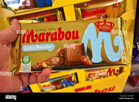 Marabou Schokolade Mit Gesalzenen Mandeln Marabou Tafelschokolade Aus
