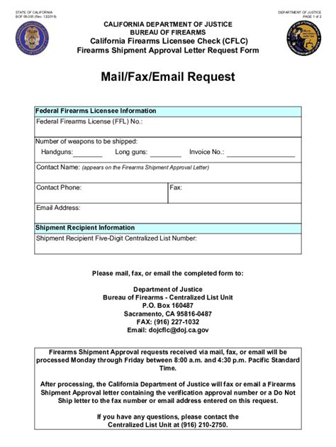 California Gun Registration Lookup Fill Out And Sign Online Dochub