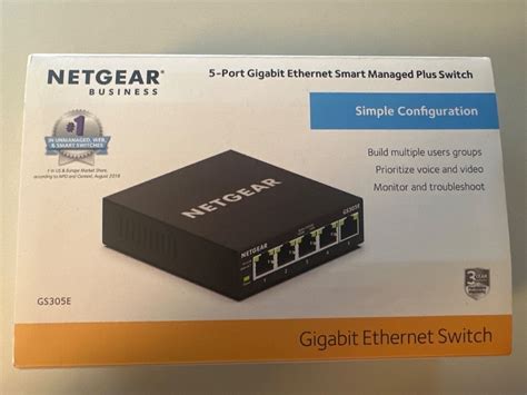 Netgear 5 Port Gigabyte Ethernet Switch Kaufen Auf Ricardo