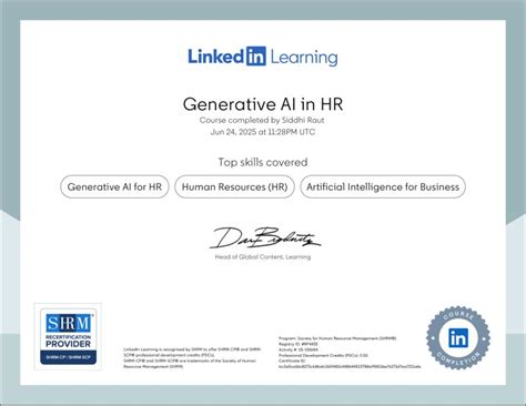 Generativeai Linkedinlearning Ai Futureofwork Upskilling
