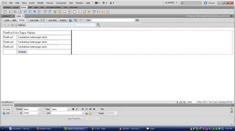 Setting Validasi Textbox Form Pada Php Onfocus Onblur Placeholder