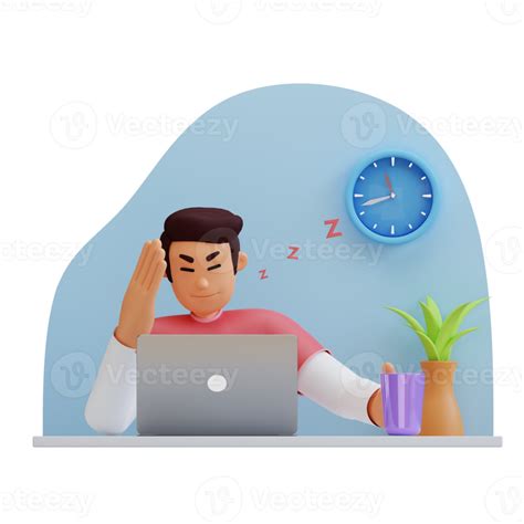Young Man Feeling Dizzy 3d Character Illustration 11343656 Png