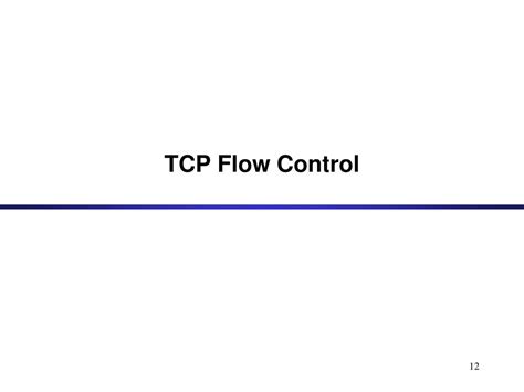 PPT TCP Part II PowerPoint Presentation Free Download ID 5322909