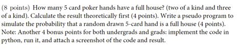 Solved Need The Python Code To Return The Same Answer As