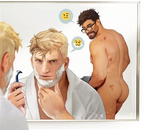 Soldier 76 And Reaper Overwatch And 1 More Drawn By Nez Danbooru