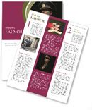 Sexy Police Costume Newsletter Template Design ID SmileTemplates Com