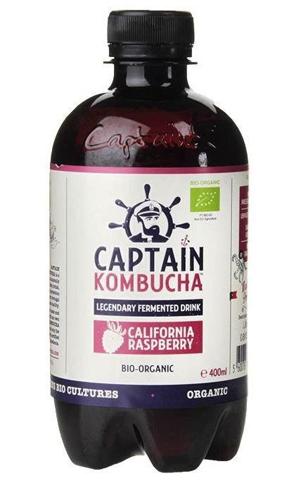 The Gutsy Captain Kombucha Raspberry 400ml