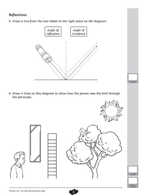 Reflection Test Q Pdf