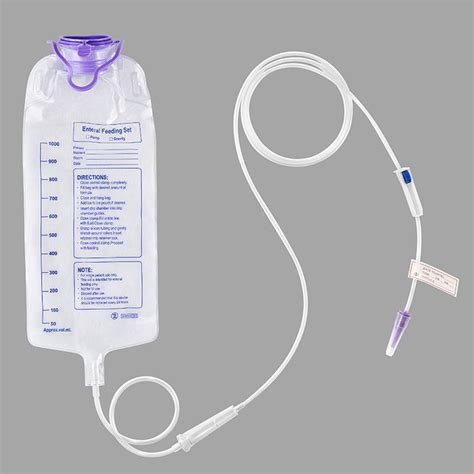 Disposable Medical Enteral Feeding Bag Set Gravity Type Medical Enteral Gravity Feeding Bag
