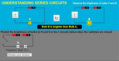 💡understanding Series Circuits Javascript Simulation Applet Html5
