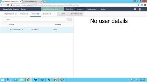 Cannot Delete A User In Lfds Laserfiche Answers
