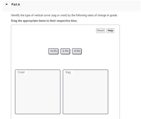 Solved Identify The Type Of Vertical Curve Sag Or Crest By Chegg