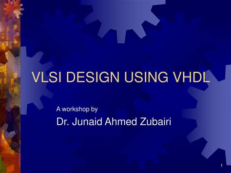 Ppt Vlsi Design Using Vhdl Powerpoint Presentation Free Download Id6322833